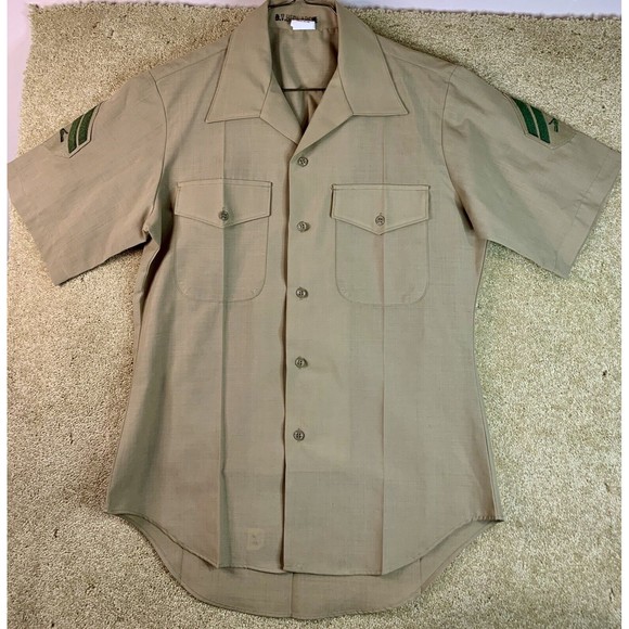 Creighton | Shirts | Us Military Usmc Creighton Service Dress Shirt ...